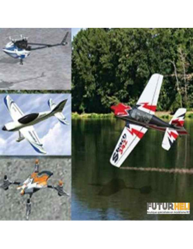 RealFlight 7 simulateur + interface USb PC