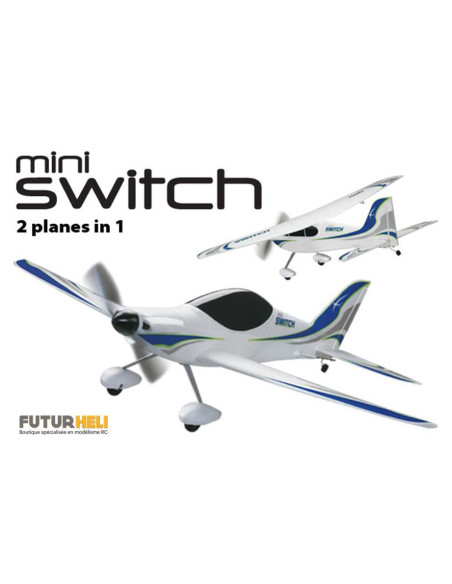 Mini Switch avion 2en1 RTF Flyzone