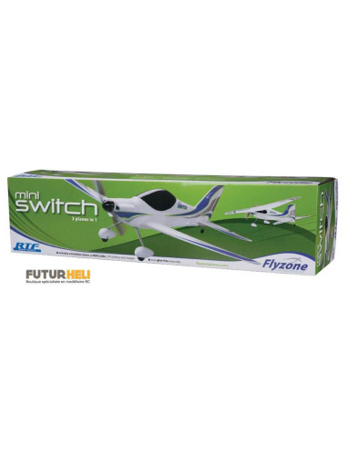 Mini Switch avion 2en1 RTF Flyzone