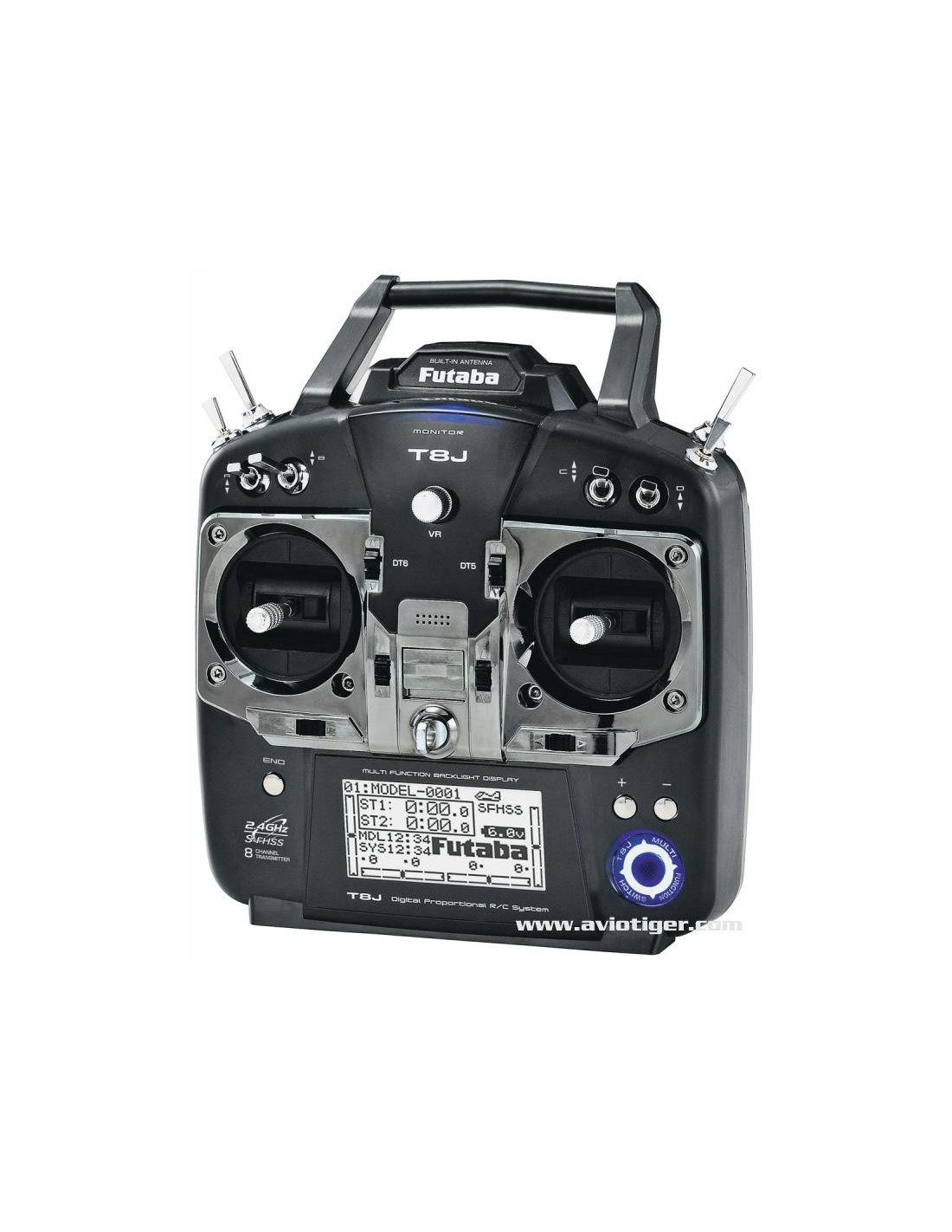 8J Futaba lipo + R2008SB mode 2 Futaba dispo chez Futurheli.com magasin Rc dans le 74