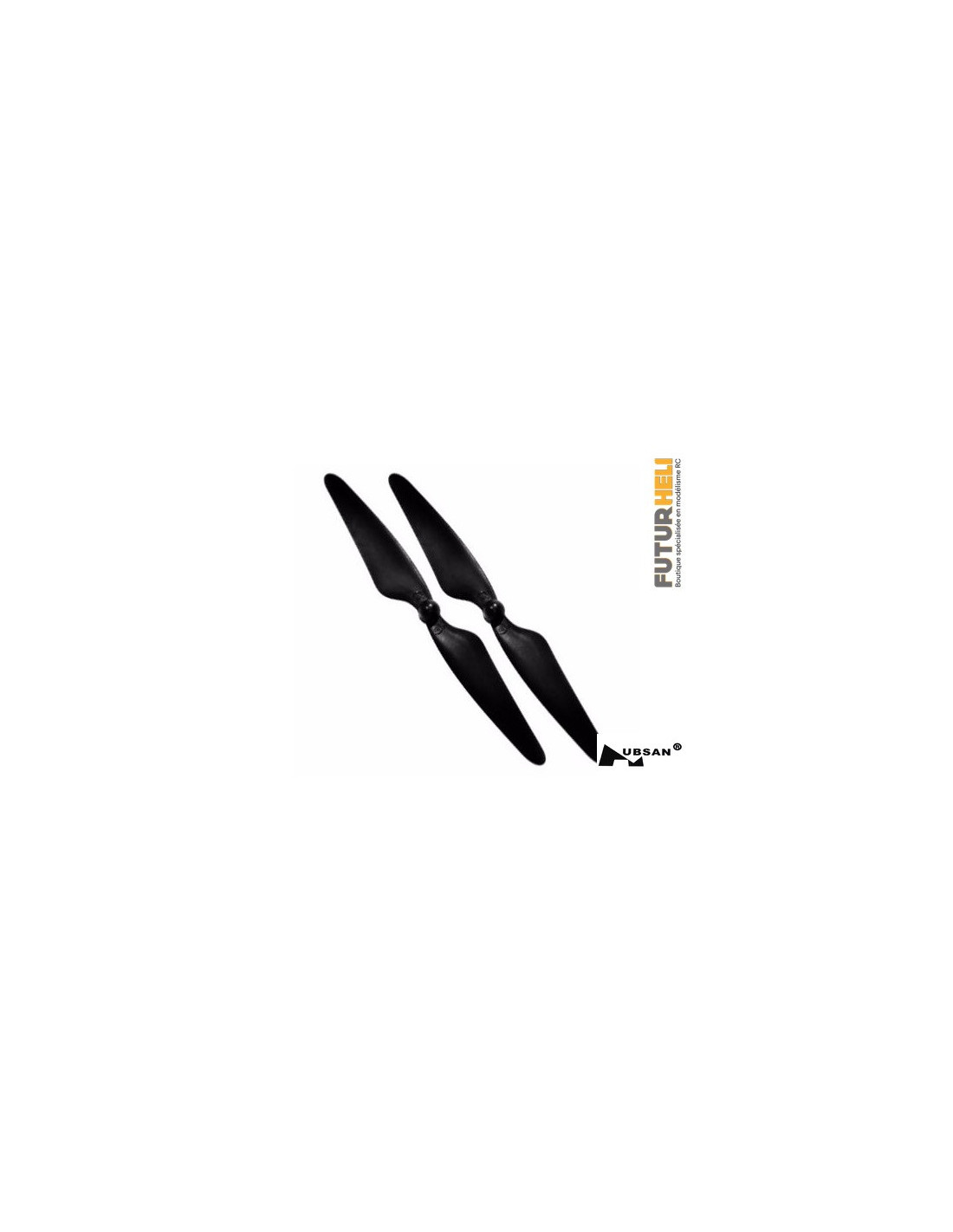 H501S-05B Helice A (x2) noire Hubsan H501S/H501A