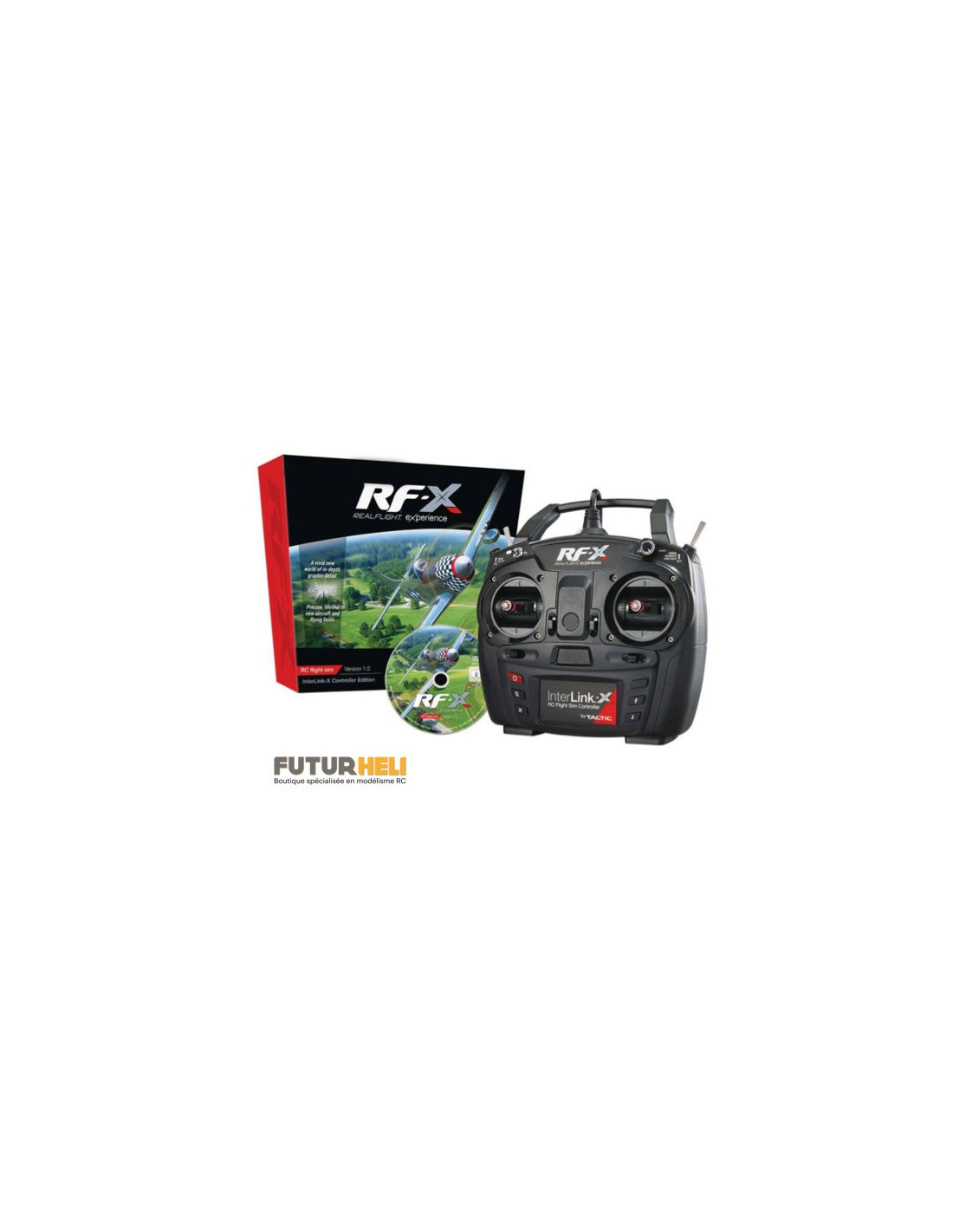 simulateur RealFlight RF-X + commande Interlink-X (mode2) la référence ...