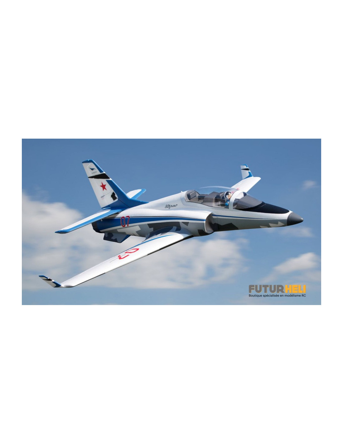 votre premier Jet le Viper 70mm BNF (AS3X+SAFE) E-flite EFL7750