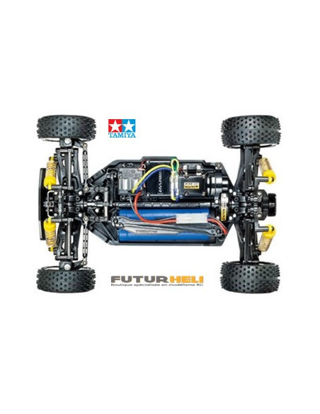Tamiya 47454 kit Rc Plasma Edge II sur châssis TT02B