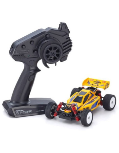 Mini-Z turbo Optima mid spécial Jaune 4WD