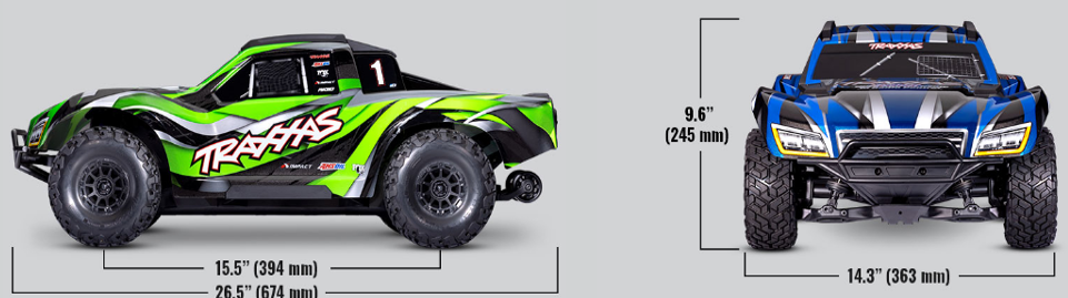 MaxxSlash traxxas au 1/5eme 6S 113 km/H nouveauté 2024 faite pour les ...