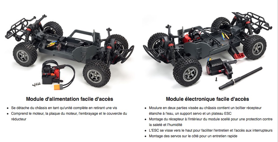 Arrma - Arrma Senton 3S brushless 4WD Short course Orange/noir+avec ...