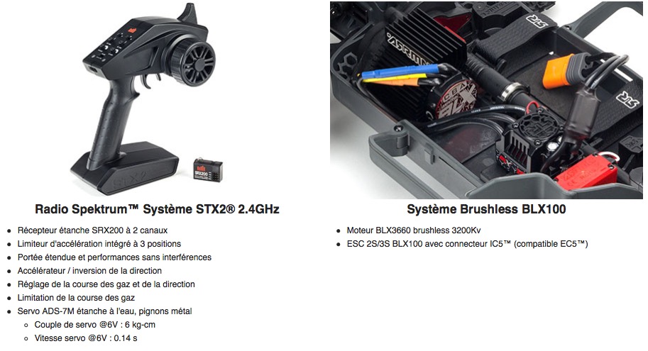 Arrma - Arrma Senton 3S brushless 4WD Short course Orange/noir+avec ...